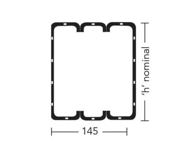 IG Lintels Box Lintels Standard BOX140 1800mm | Howarth Timber