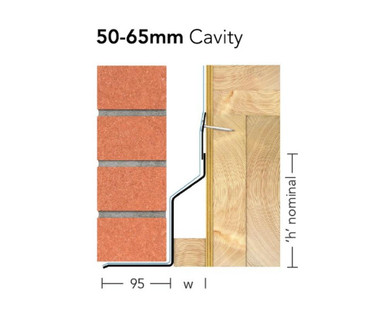 IG Lintels Timber Frame Steel & Clips L7/50 1050mm | Howarth Timber