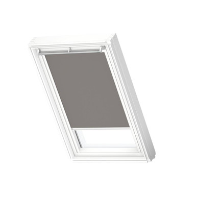 Velux DKL CK04 0705SWL Blackout Roller Blinds Grey with White Line ...