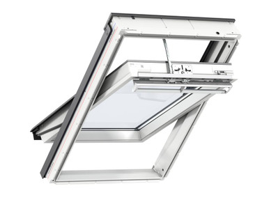 Velux GGU CK02 007021U Electric Centre Pivot White Polyurethane Roof ...