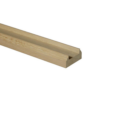 2400mm x 62mm x 28mm Timber White Oak Baserail for 41mm Spindles ...