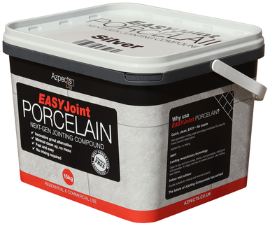 Azpects Easy Joint Porcelain Joint Compound Silver 15kg (8002 ...