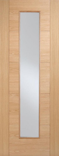 LPD Vancouver Long Light Fully Finished Oak Glazed Door 1981 x 838 x ...