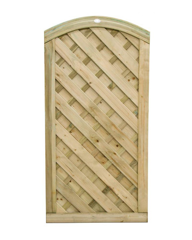 Forest Garden Europa Dome Gate Pressure Treated 1830 x 900mm (6ft ...