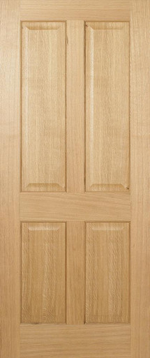LPD Regency 4P Fully Finished Oak Door | Howarth Timber
