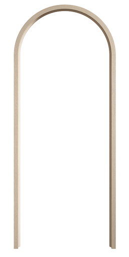 LPD Oak Curved Door Frame Lining Blonde 1981 x 762 x 35mm - Howarth ...