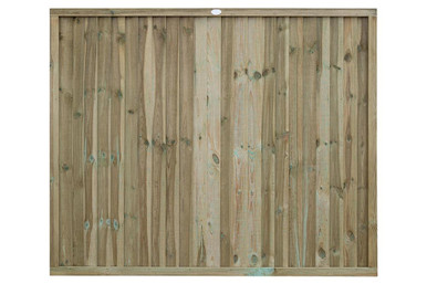 Grange Superior Featheredge Panel Green PEFC 1500 x 1830 x 48mm (GSFE5G ...