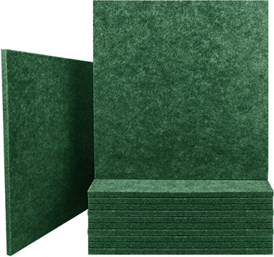 MiBoards Green Pinboard Fire Retardant Acoustic Absorbent (FR: B, s1 d0 ...