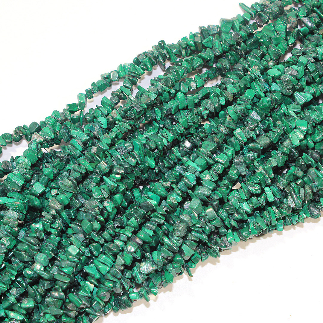 Malachite Chip Beads | $4 Wholesale