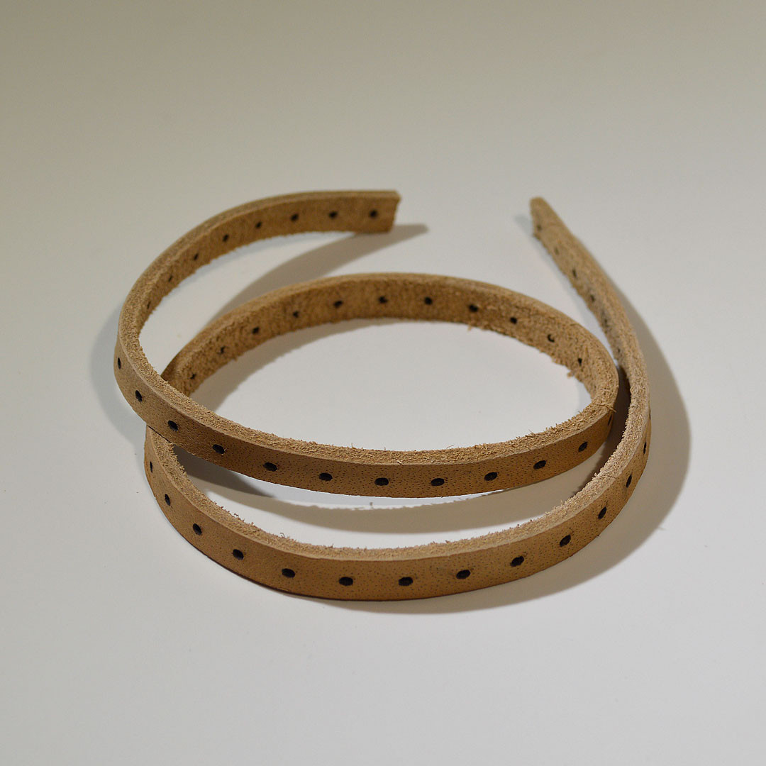 Leather Spacer Strip | 24 inch | 56 holes