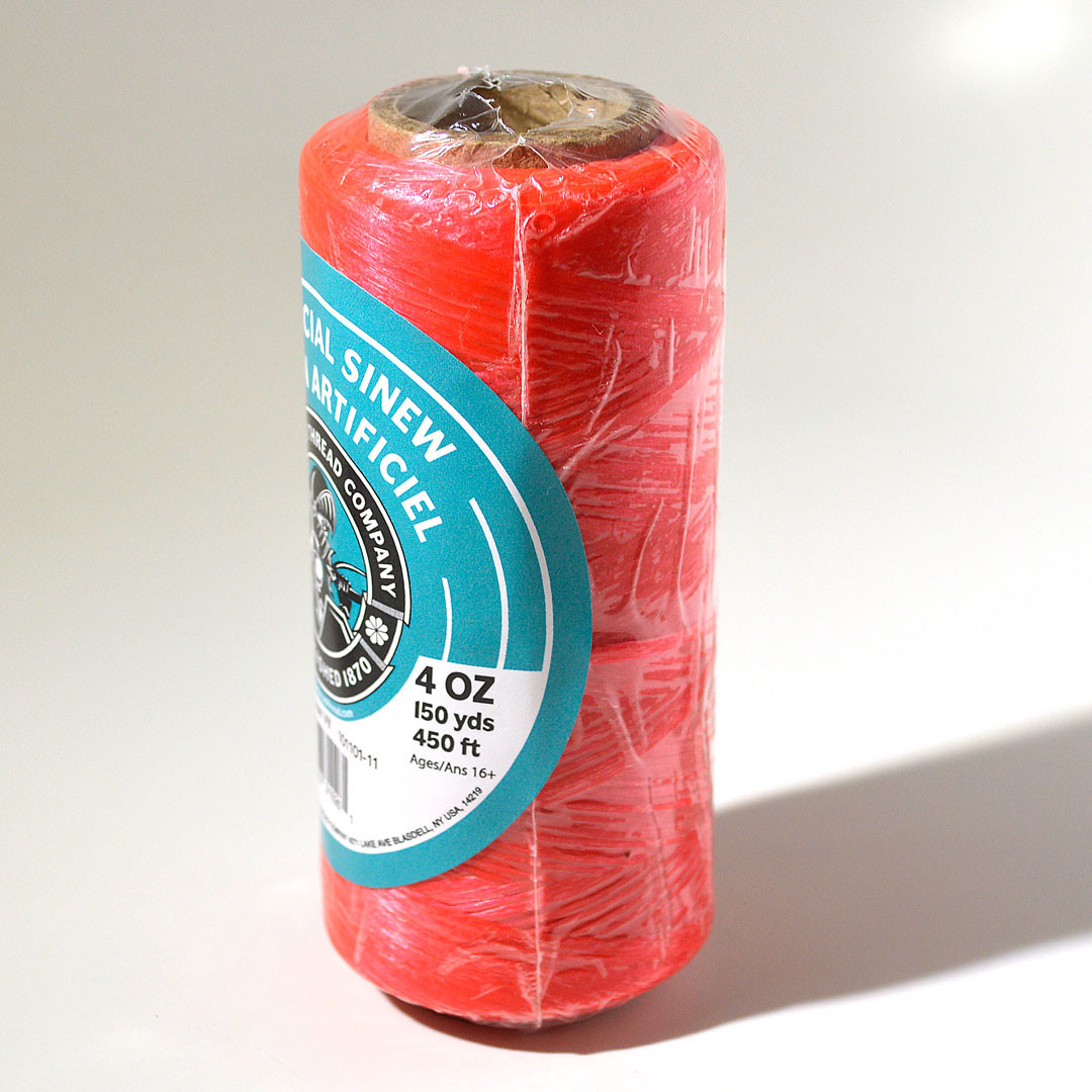 Gudebrod Sinew Bobbin | Hot Pink | 450ft