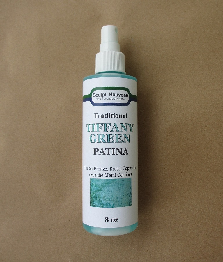 Bottled Patina Solution for Copper Sheets- Green - 32 ounce