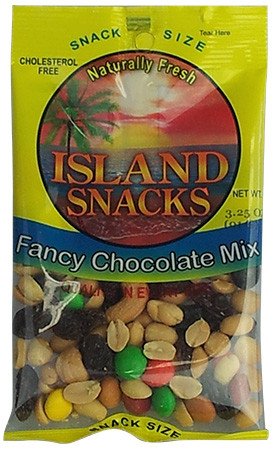 Island Snacks Fancy Chocolate Mix - 3.25 oz Package - Value Max Products