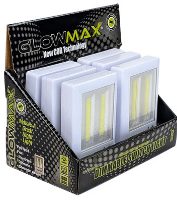 GlowMax 300 Lumen Dimmable Light Switch, Display of 6 - Value Max Products