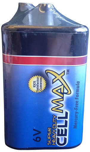 CellMax 6 Volt Lantern Super Heavy Duty Battery - Value Max Products