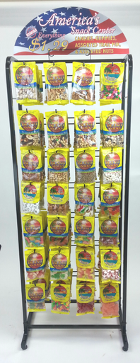 America's Snack Center Display Kit - with Initial 336pc Product Fill ...