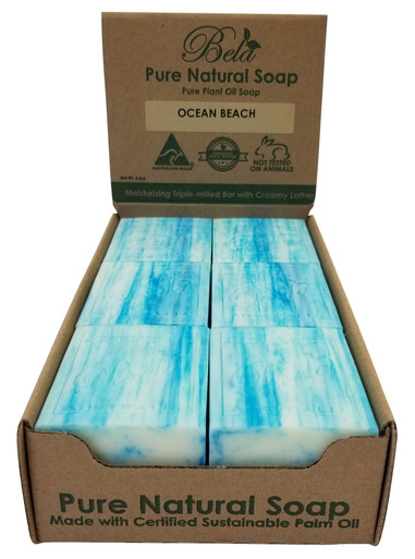 Bela Pure Natural Soap - Ocean - 3.3 Oz - Value Max Products