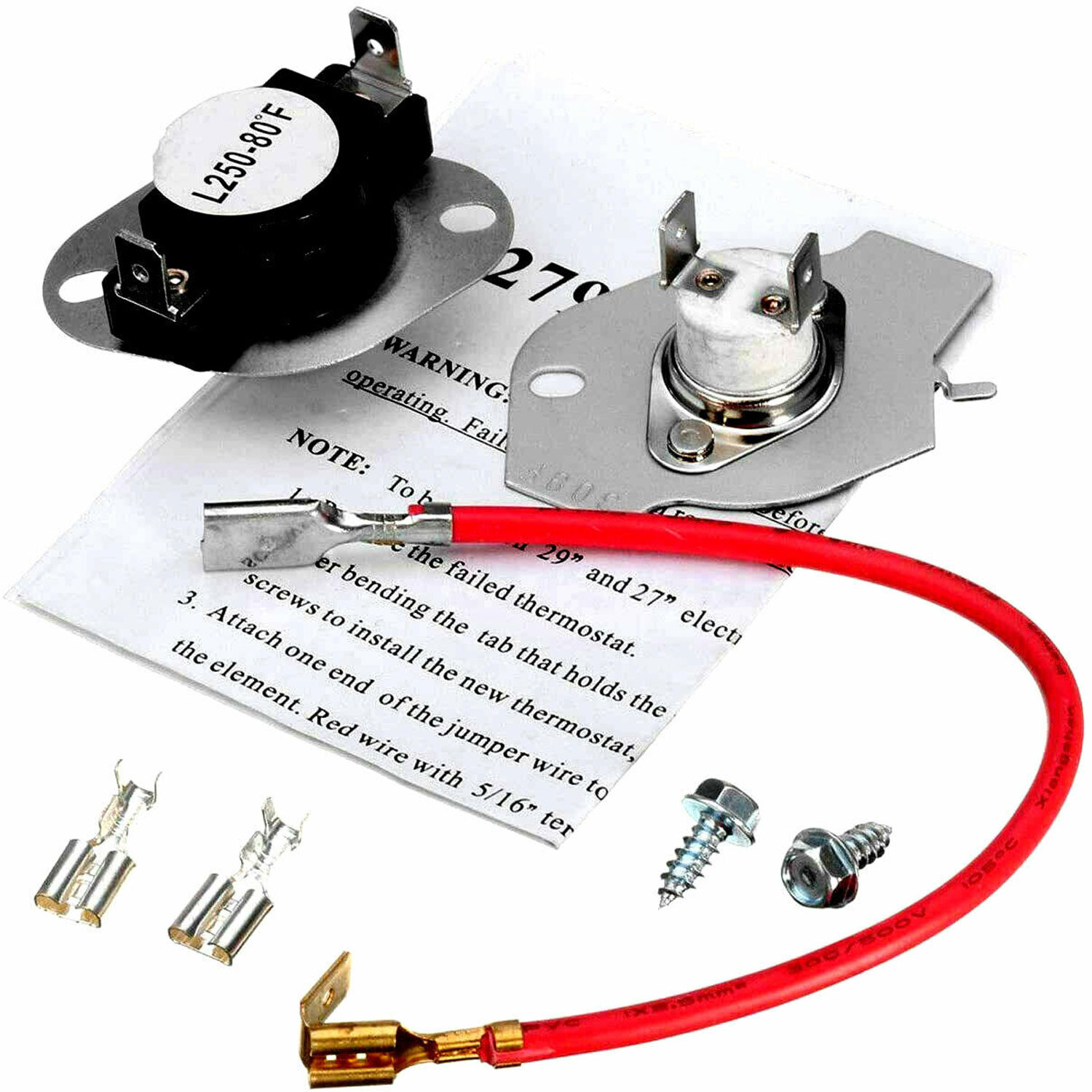 WED5000DW2 Dryer Thermostat Kit - PartsDiscount.com