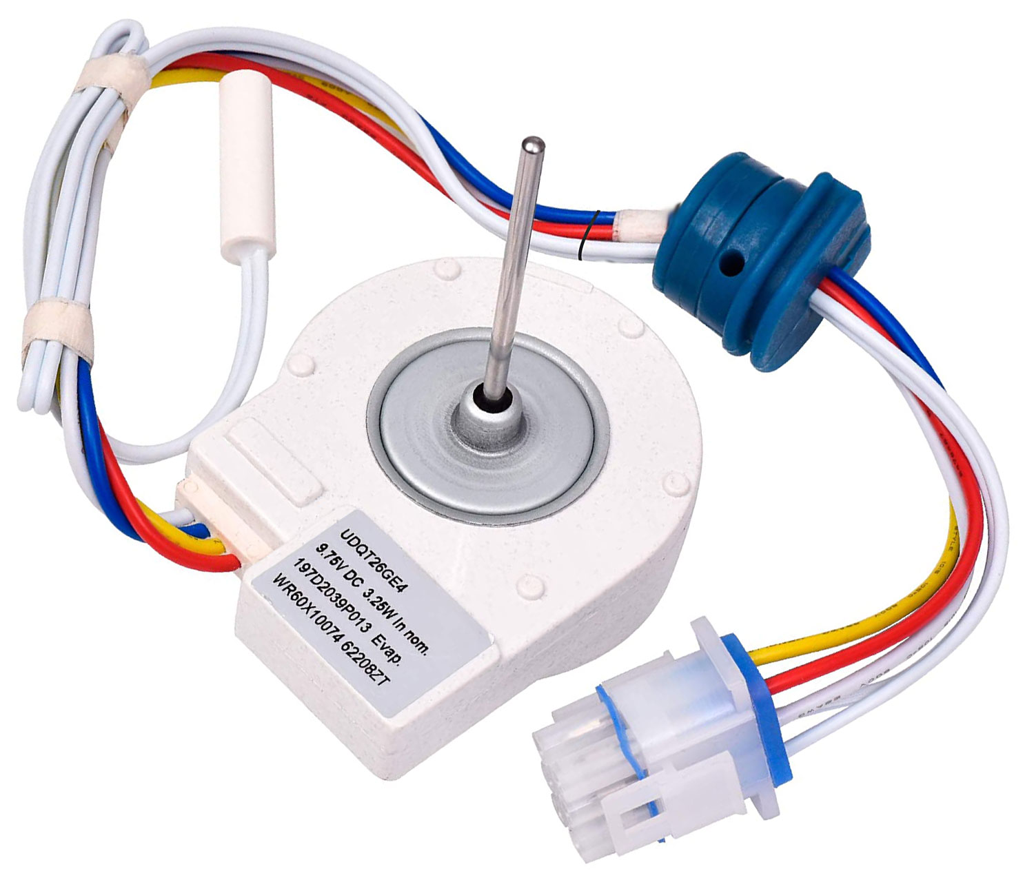 GSS25QGMCCC GE Refrigerator Evaporator Fan Motor - PartsDiscount.com