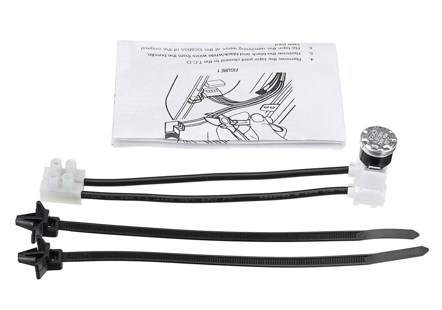 66513739K603 Kenmore Dishwasher Bimetal Thermal Fuse - PartsDiscount.com