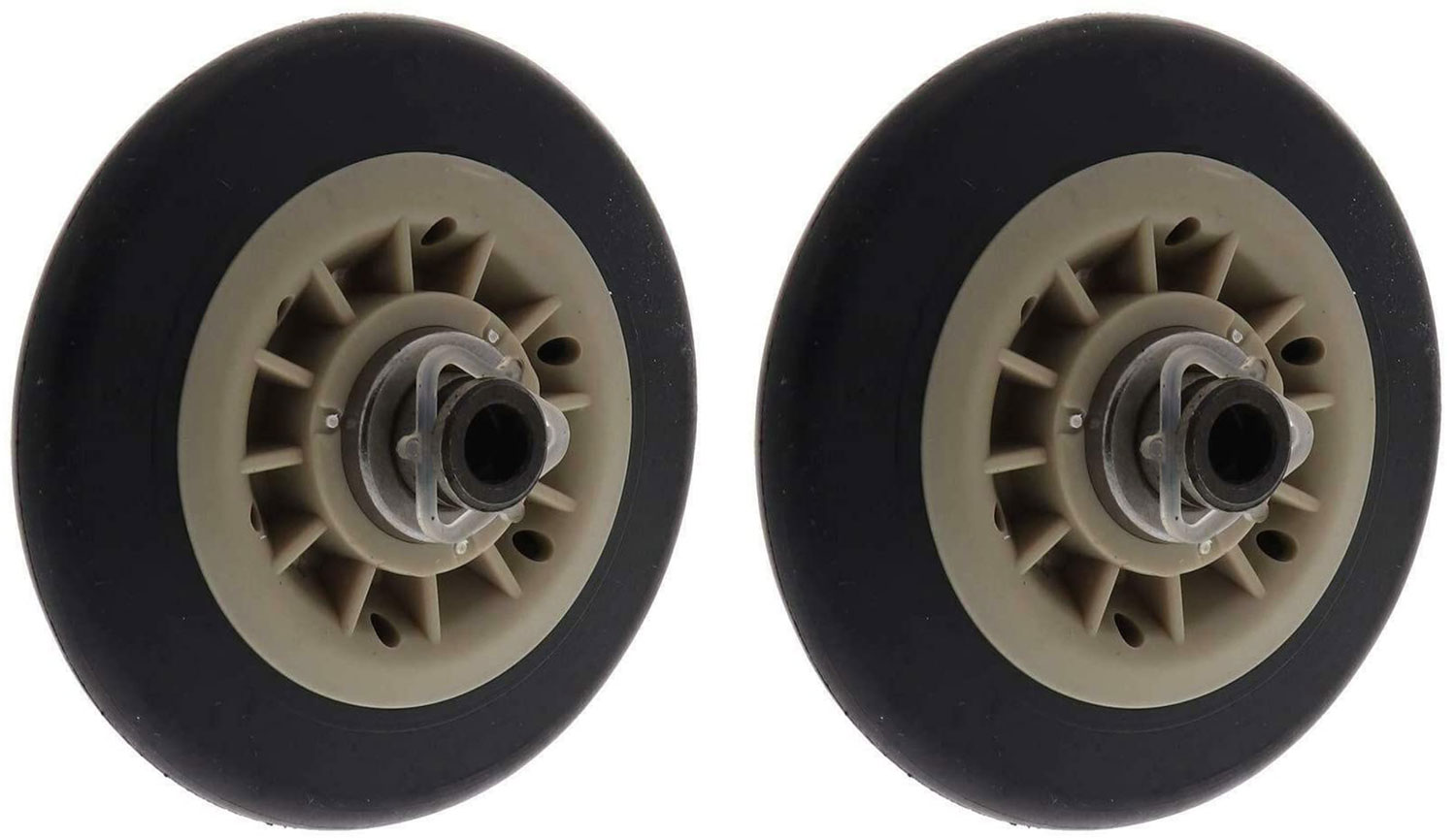 Kenmore 41781100000 Dryer Drum Roller Wheel & Shaft (2 Pack ...