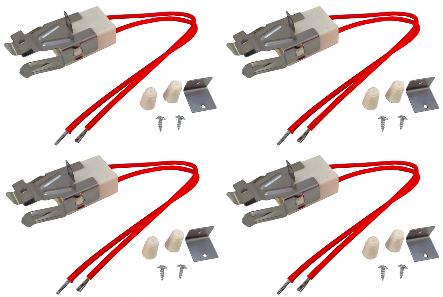 Whirlpool RC8700EDB0 Range Burner Terminal Block Receptacle (4 Pack ...