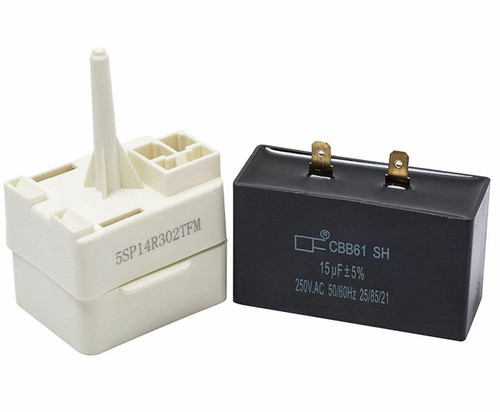 PSD269LHES Maytag Compressor Start Relay Overload and Capacitor ...