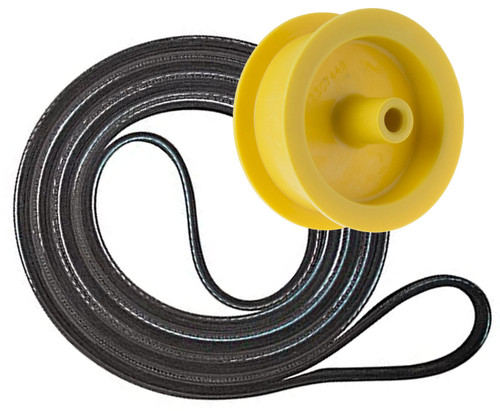 HTDX100EM2WW Genuine OEM Hotpoint Dryer Idler Pulley & Belt ...