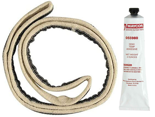 DLE2101W LG Genuine Dryer Drum Felt Seal & Glue - PartsDiscount.com