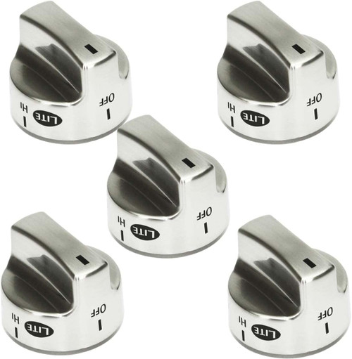 Kenmore 79075403500 Gas Range Control Knobs (5 Pack) - PartsDiscount.com