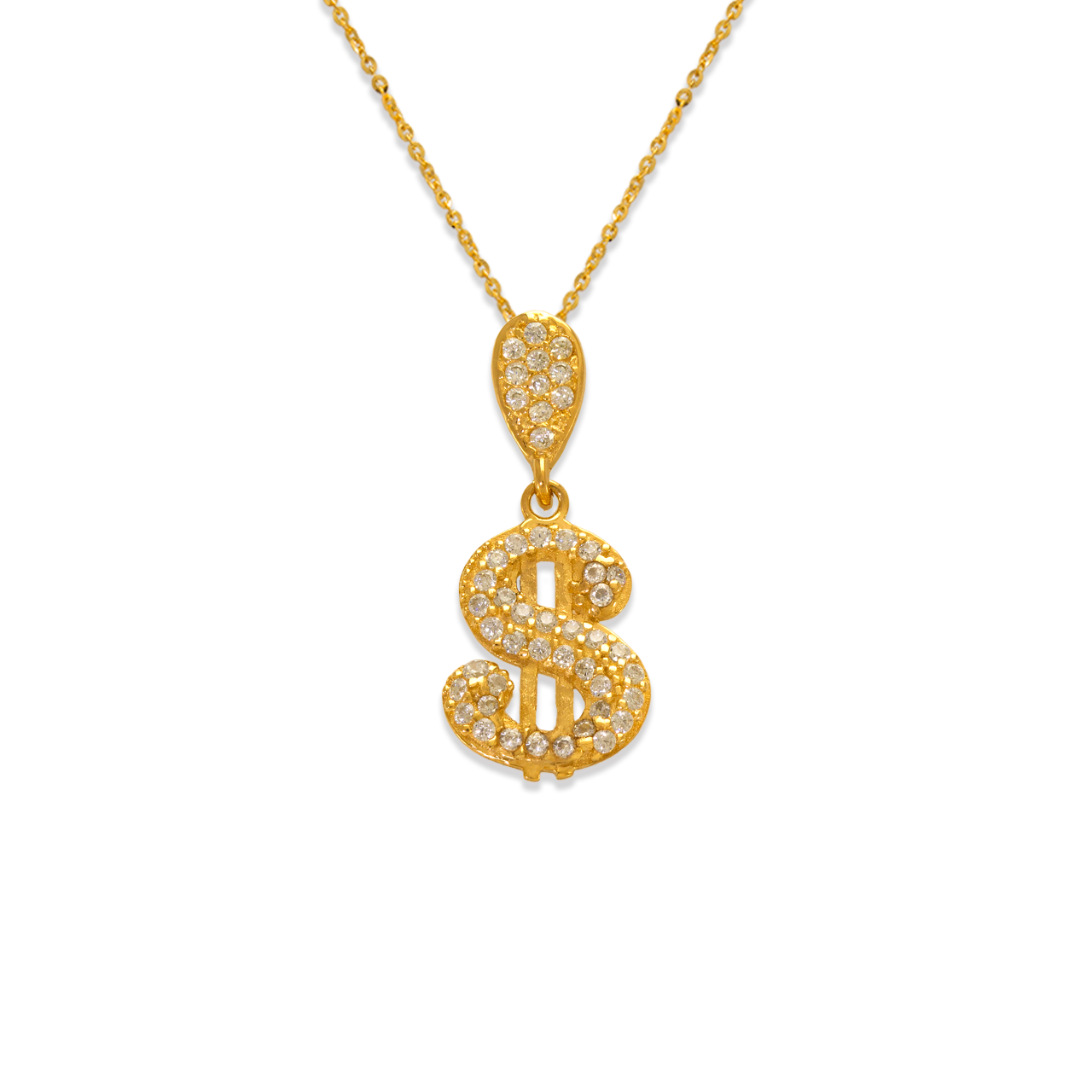 Gold Chain Dollar Sign Png