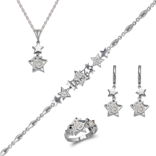 483-042WS Fancy 15 Anos Collection Set - Line Gold, Inc.