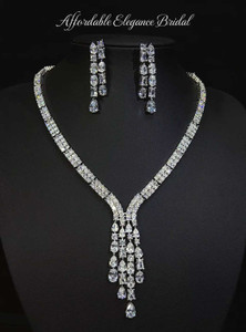 Cubic Zirconia Wedding Jewelry For the bride