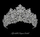 Extra Tall Crystal, Pearl and Rhinestone Wedding Tiara