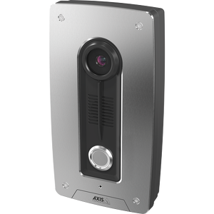 AXIS 2N IP Solo Intercom with Camera, Flush Mounted, Black