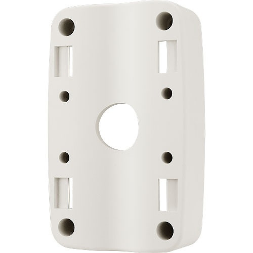 Hanwha SBP-300PM1 Pole Mount Base for XNV-6120R, Ivory
