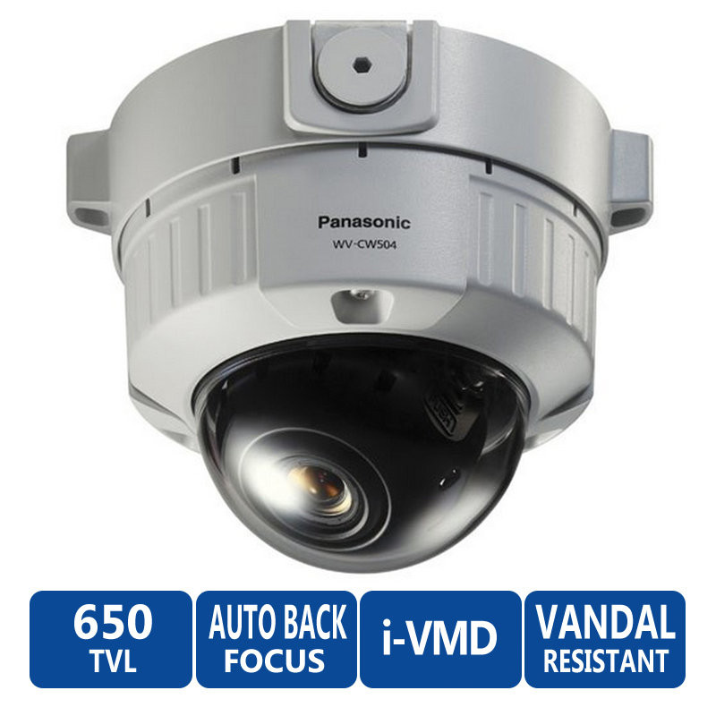 Panasonic WV-CW504S Outdoor Dome IP Security Camera discontinued