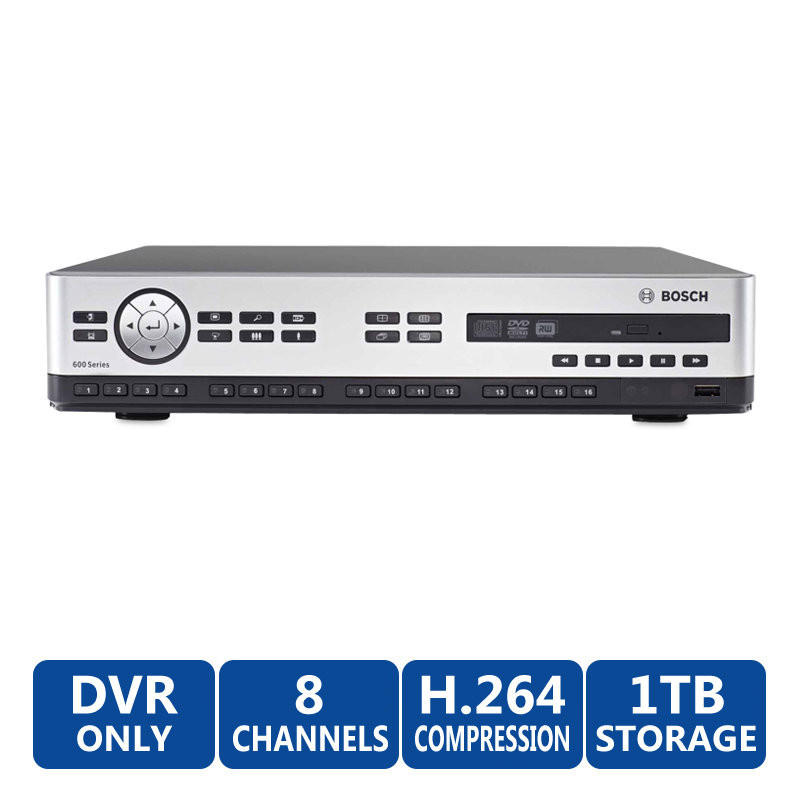 Bosch DVR-650-08A100 16 Channel DVR, 1 TB HDD discontinued