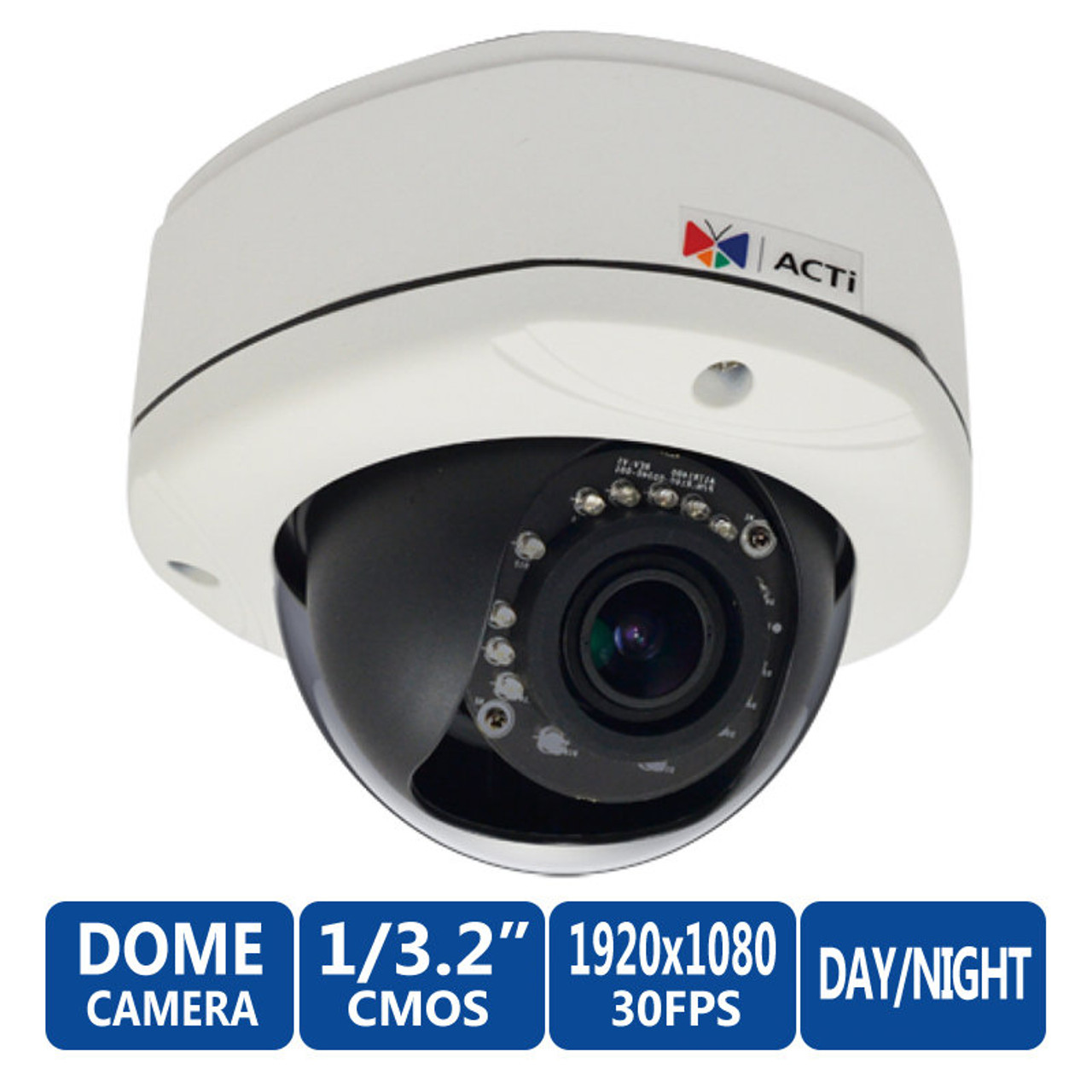 ACTi D82 Outdoor Dome IP Security Camera
