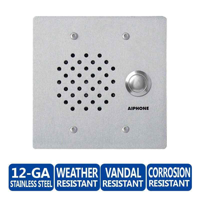 Aiphone LE-SS/A 2-Gang Door Station - LAF-C