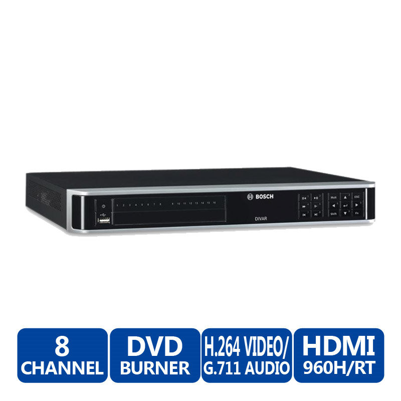 Bosch DVR-3000-08A001 8 Channel DVR, No HDD discontinued