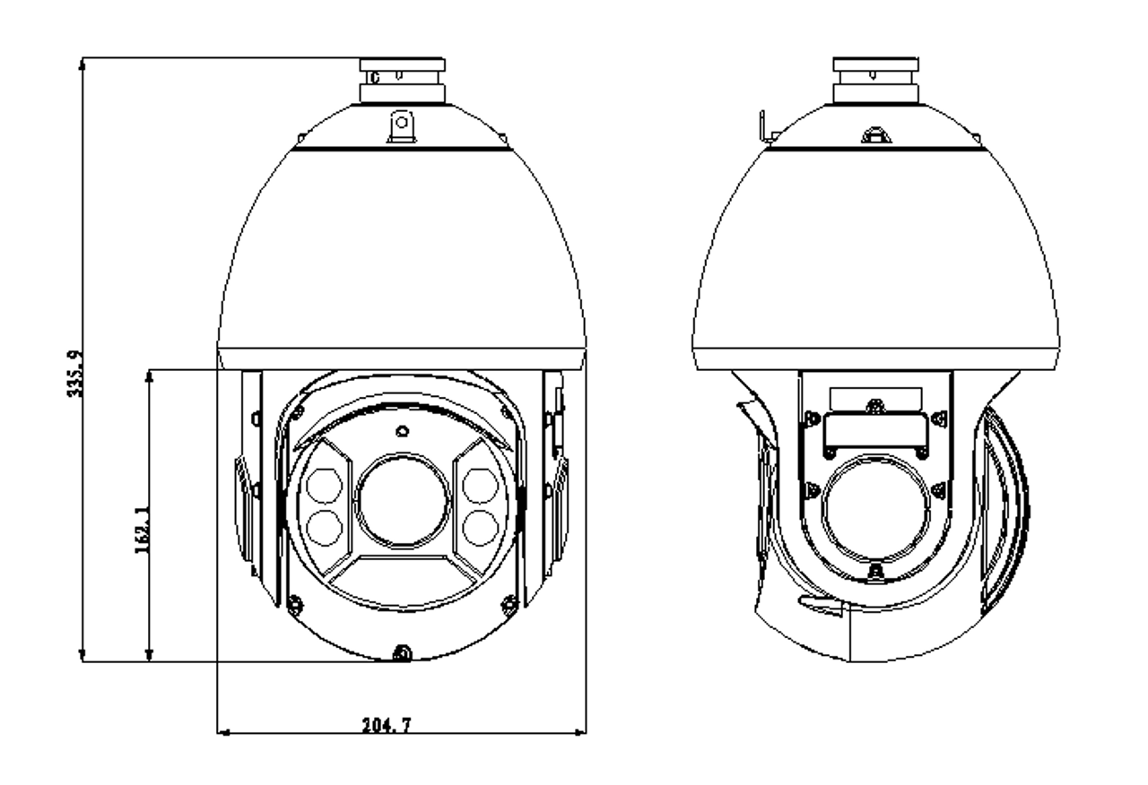 Dahua SD6C230S-HN Outdoor PTZ IP Security Camera discontinued