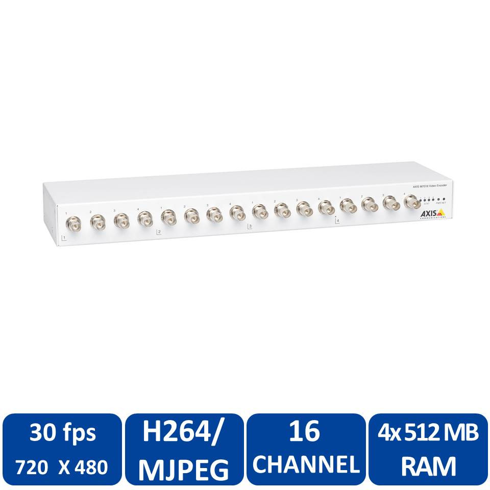AXIS M7016 16 Channel Video Encoder 0541-004