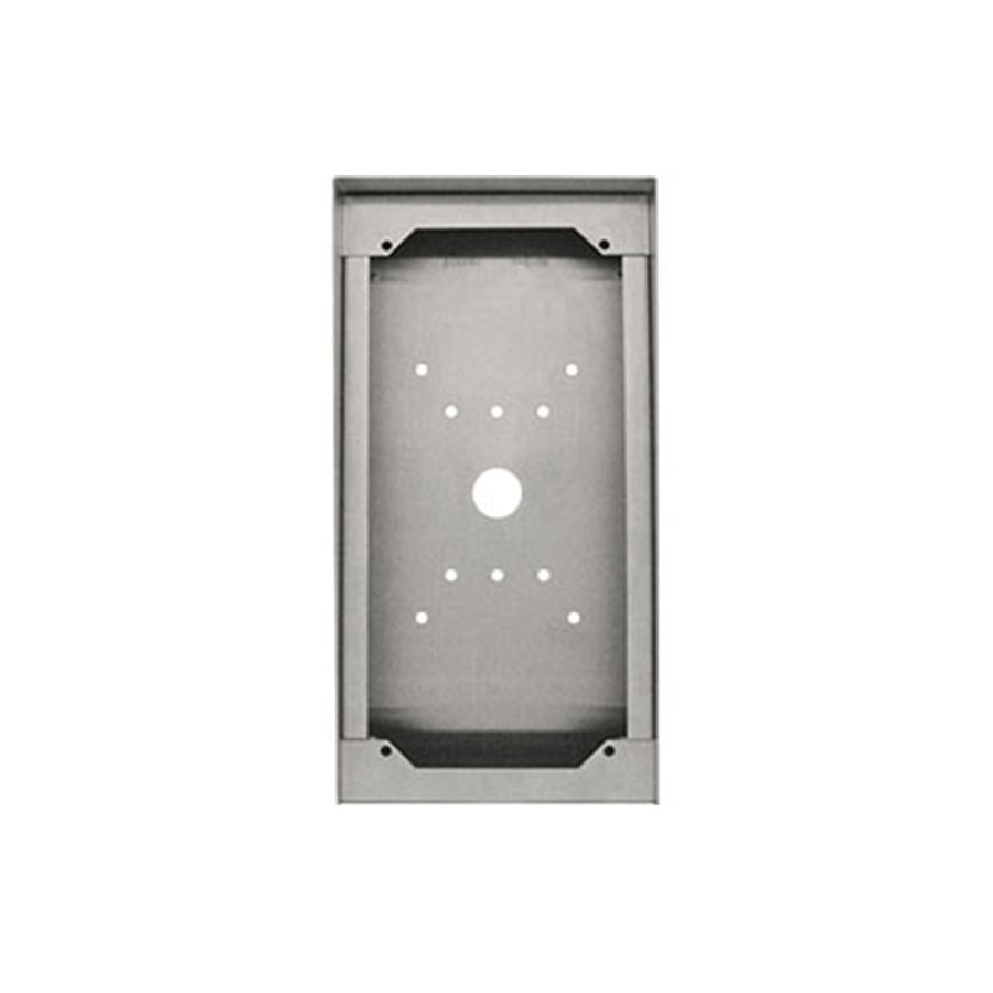 Aiphone SBX-DVF-P Stainless Steel Surface Mount Box