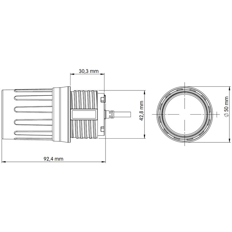 Mobotix MX-O-SMA-S-6DCS 6MP Moonlight Sensor Module