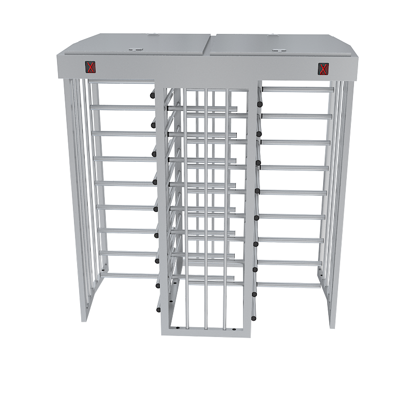 Full Height Dual Gates Stainless Steel Turnstile AKT-D-200