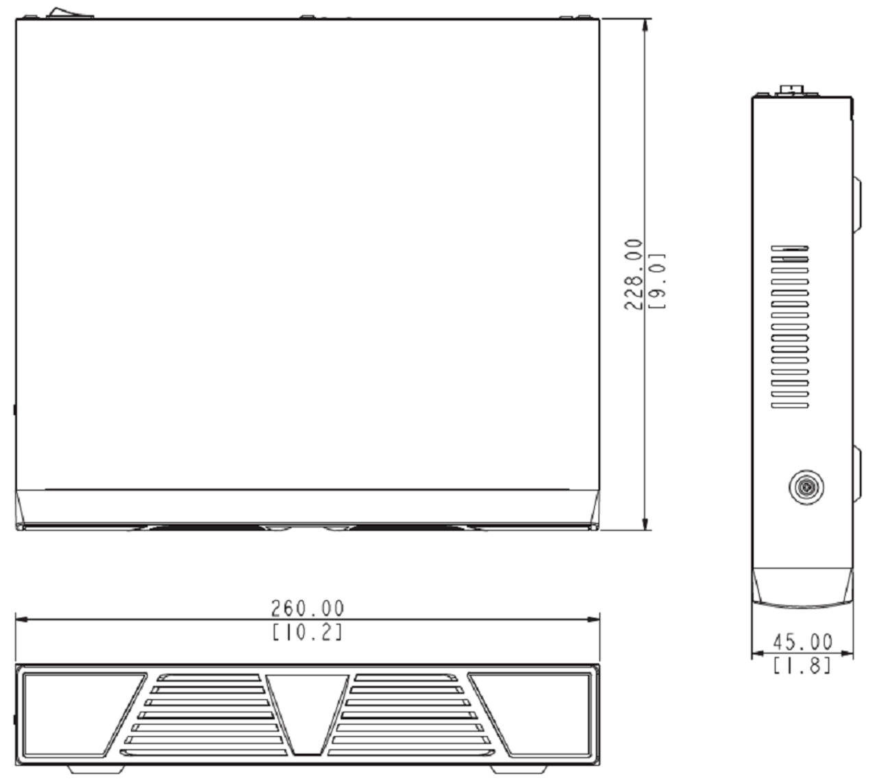 ACTi ENR-010P 4 Channel 4MP NVR, No HDD