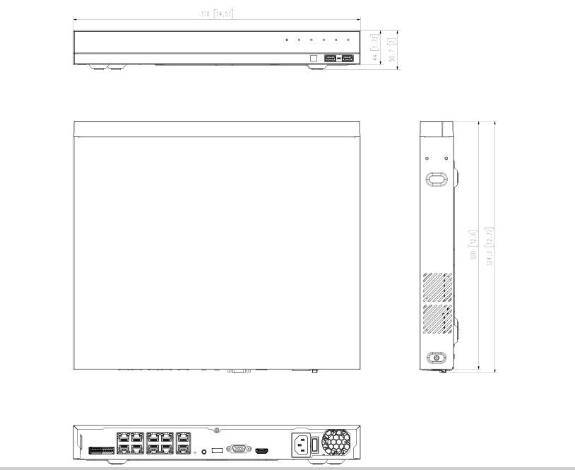 Samsung Hanwha XRN-820S 8 Channel 32MP NVR, No HDD