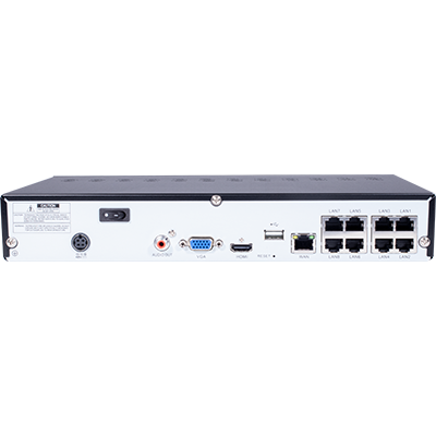 Geovision UA-SNVRL810-P 8 Channel 4K NVR