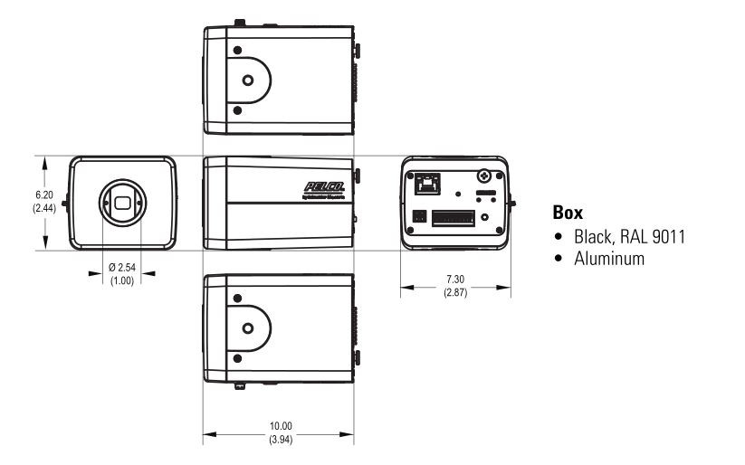 Pelco IXP33 3MP Indoor Box IP Security Camera, No Lens discontinued